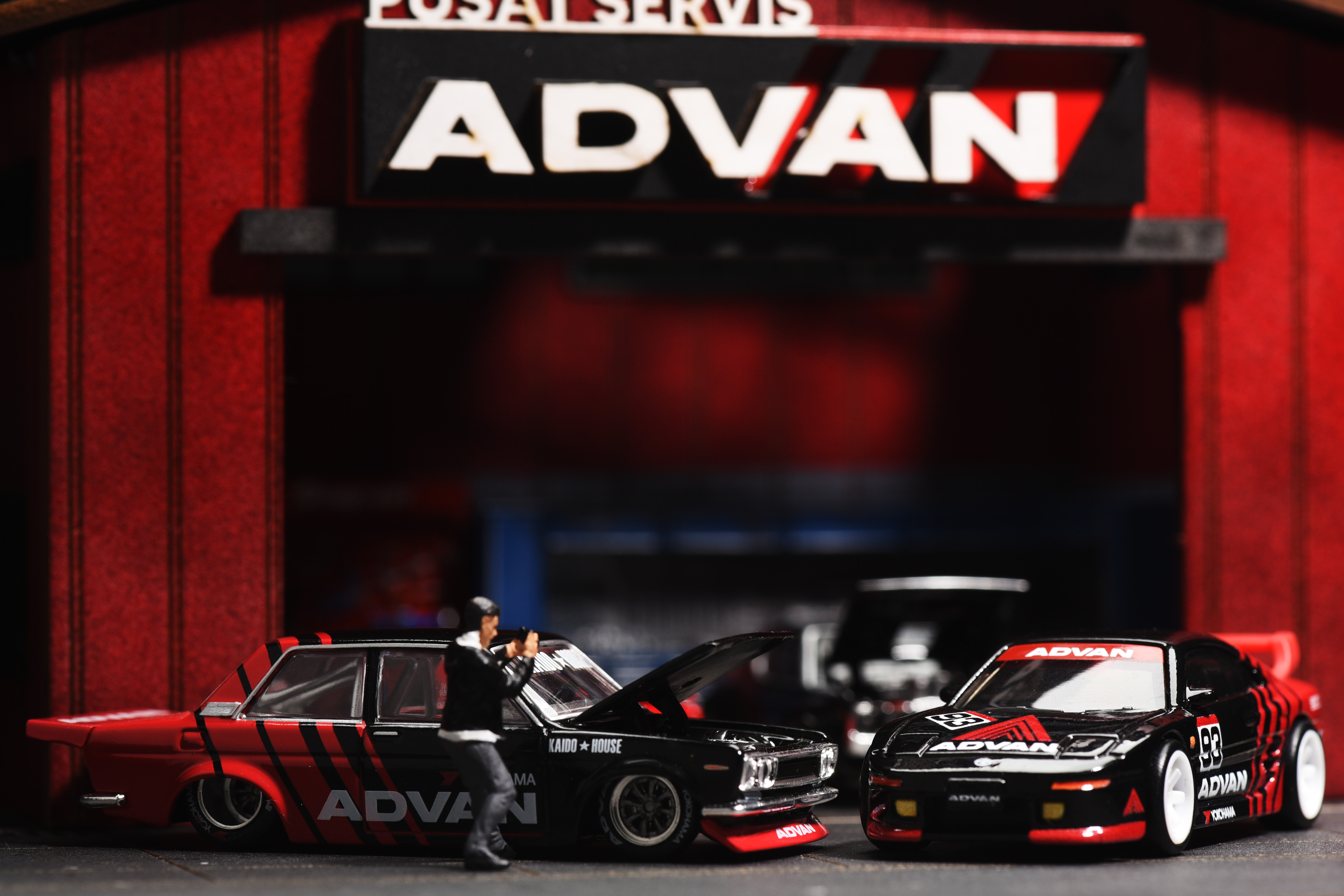 Diorama 1 64 Garage Advan | Shopee Malaysia