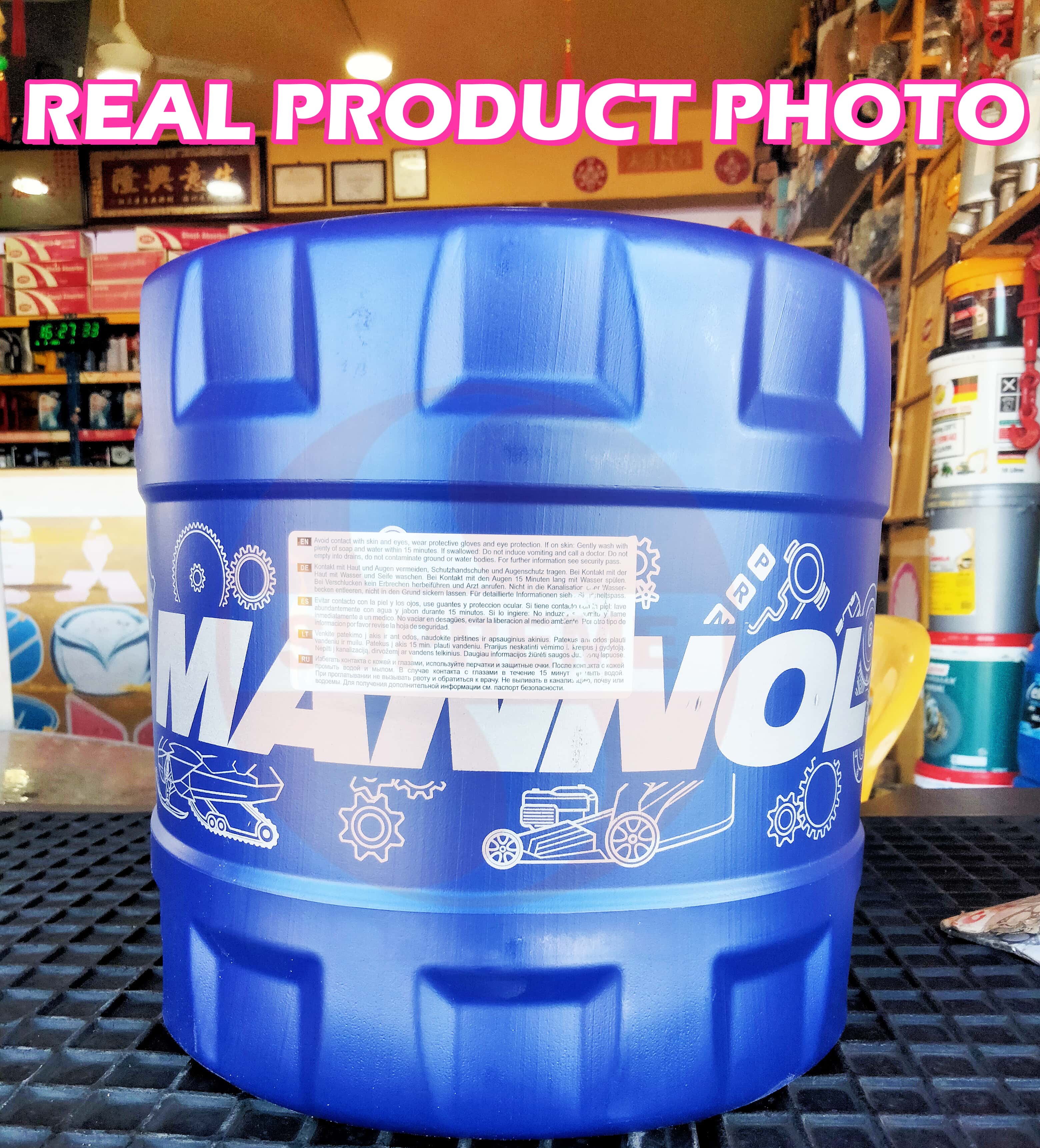 S2U Mannol Diesel Extra 10W40 CH4 7L Diesel Engine oil Light Truck ...
