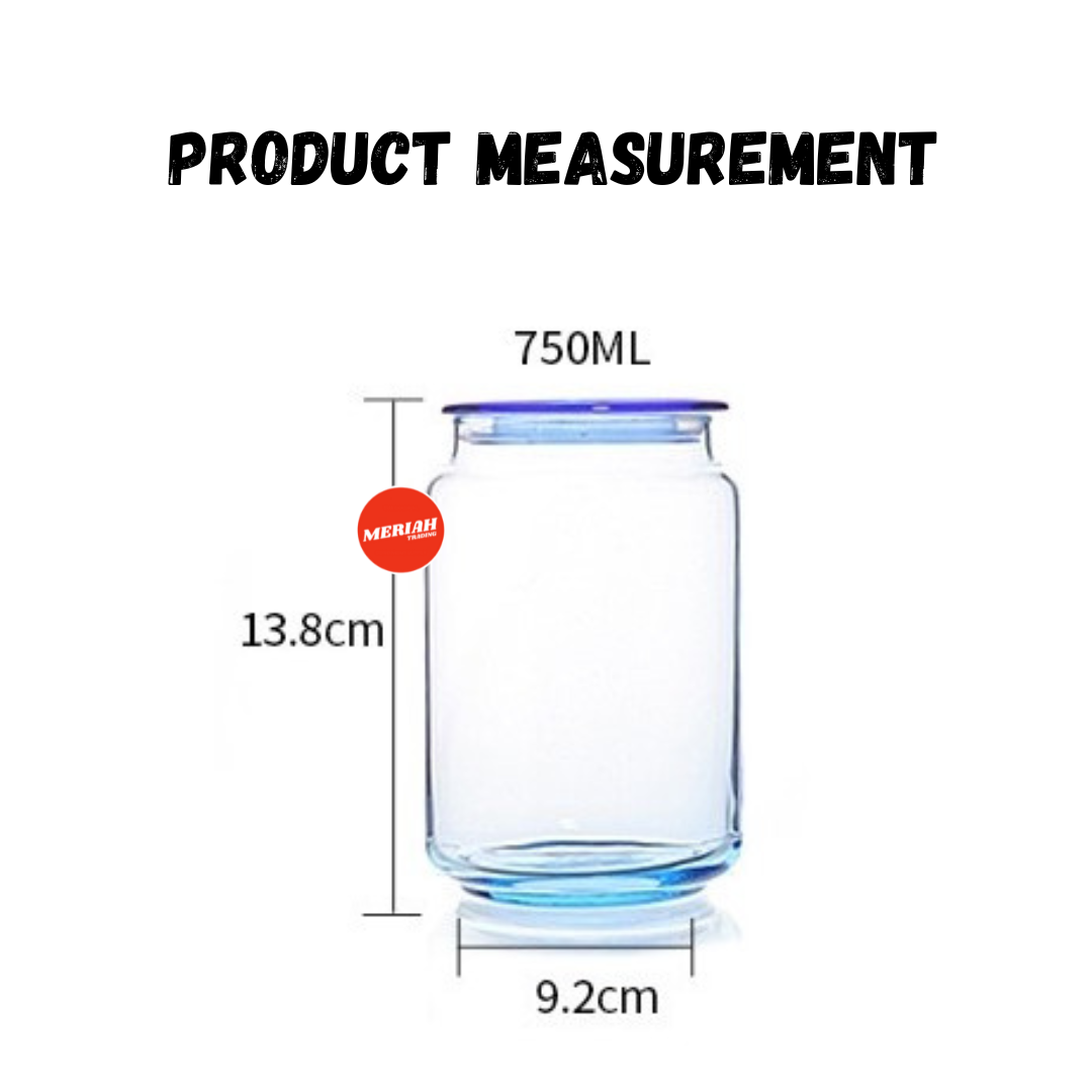 [0.75Ltr] Luminarc Rondo Solid Jar Bekas Kuih Raya Set Balang Biskut ...