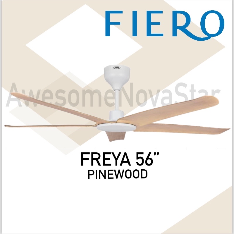Fiero FREYA 56"/ 42"/36" Extreme Strong wind DC motor Ceiling fan with ...