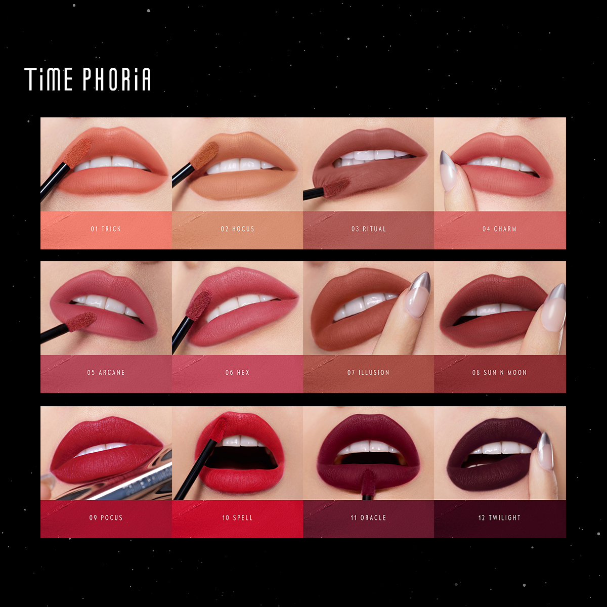 TIME PHORIA - Eternal Lip Matte Liptint Waterproof Tahan Lama Lipmatte ...