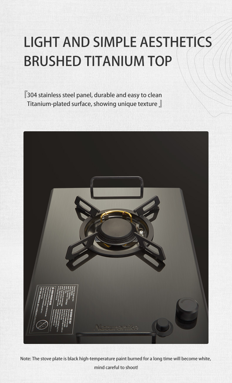 Naturehike IGT Gas Stove 4000W Stainless Steel Portable Module Modular Outdoor Camping Folding ...