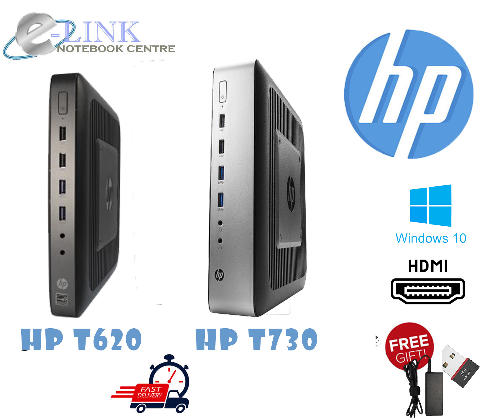 ( Termurah HP MINI Gaming PC Window 10 ready ) HP T620 / T730 THIN CLIENT / AMD / 4-16GB RAM ...