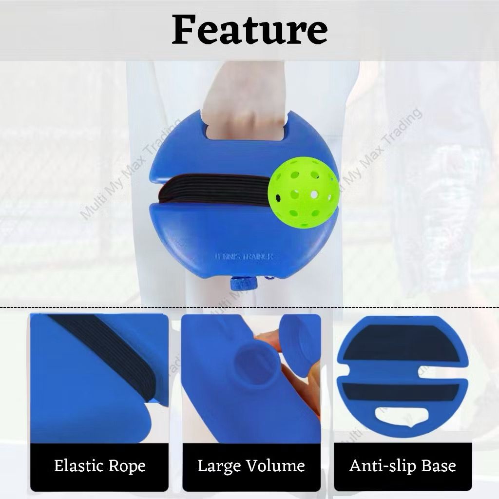 Alat Latihan Pickleball Self Study Training Base Rebound Trainer ...