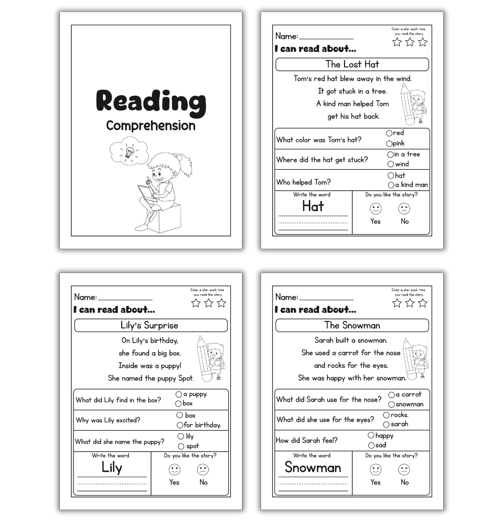 B13 - 25 Pages Engaging Reading Comprehension Worksheet - Bahan Bantu ...