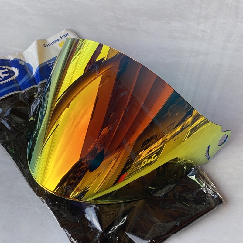 ARC RITZ VISOR HELMET VISOR TOPI KELEDAR COLOUR GOLD | Shopee Malaysia