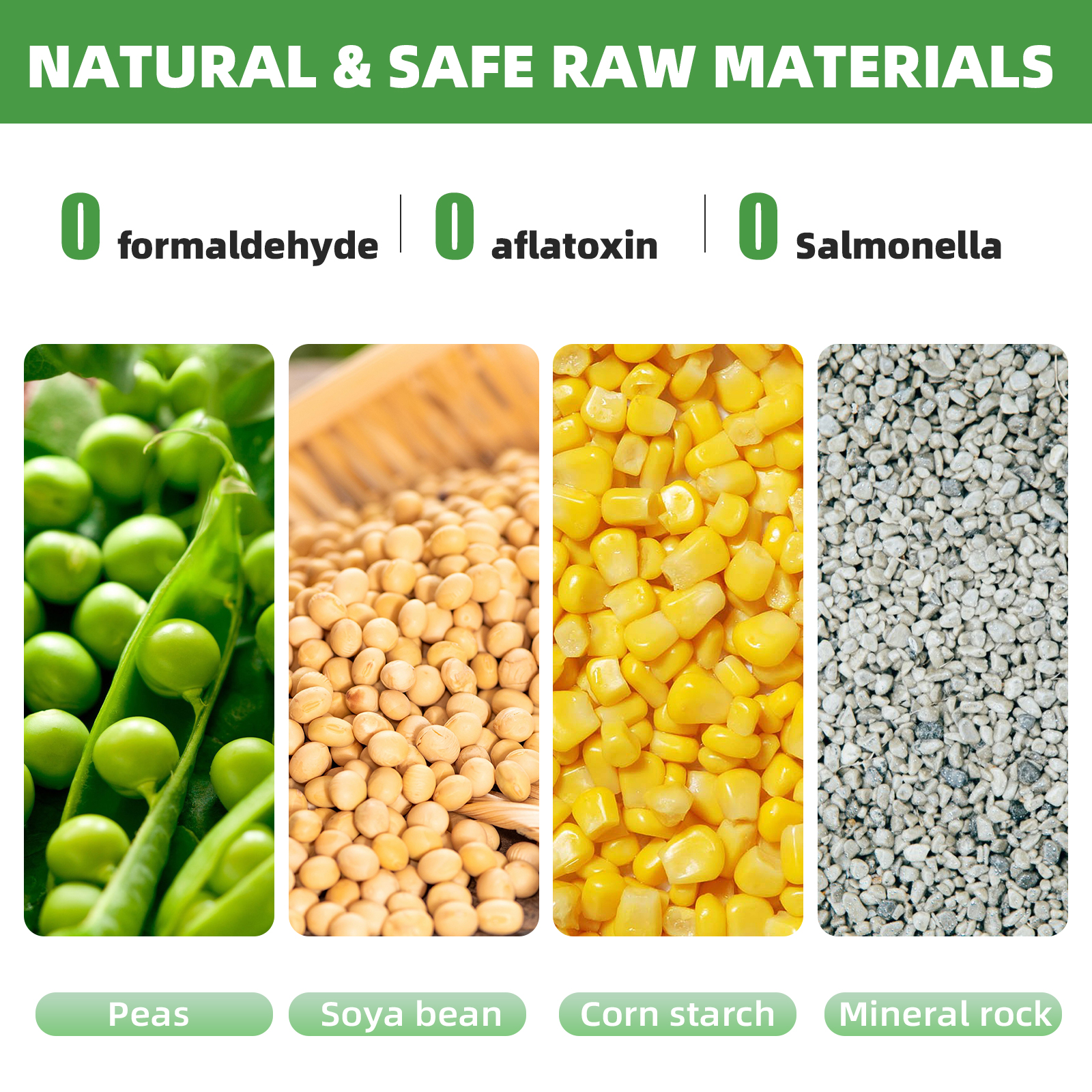 IMMCUTE Flushable Cat Litter Natural Tofu Litter Cat Toilet Kucing Fast ...