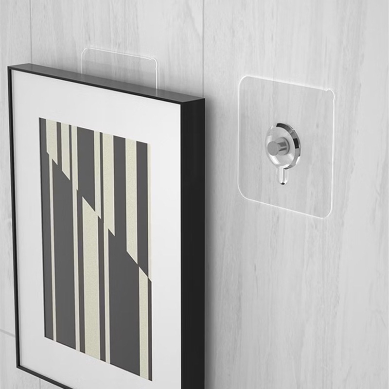 Screw Sticker Hook Self Adhensive Hook Wall Mounted Cangkuk Lekat ...
