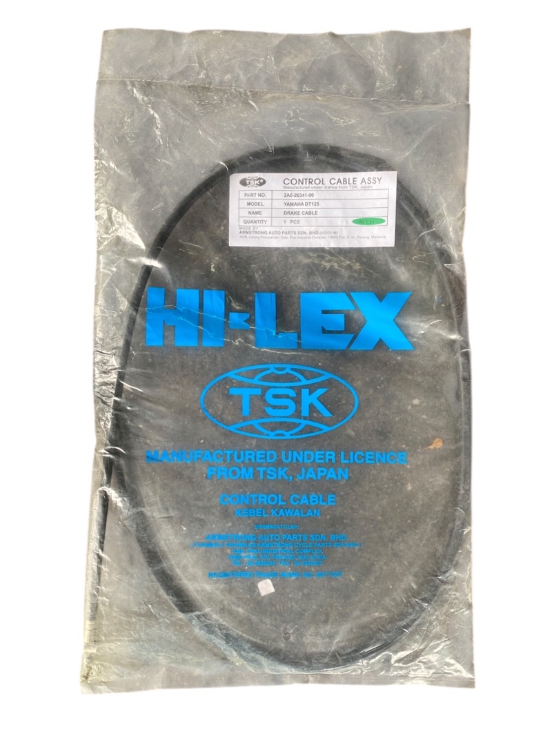 Yamaha DT125 TSK RPM Cable Brake Cable TSK Tachometer Cable Brake Cable ...