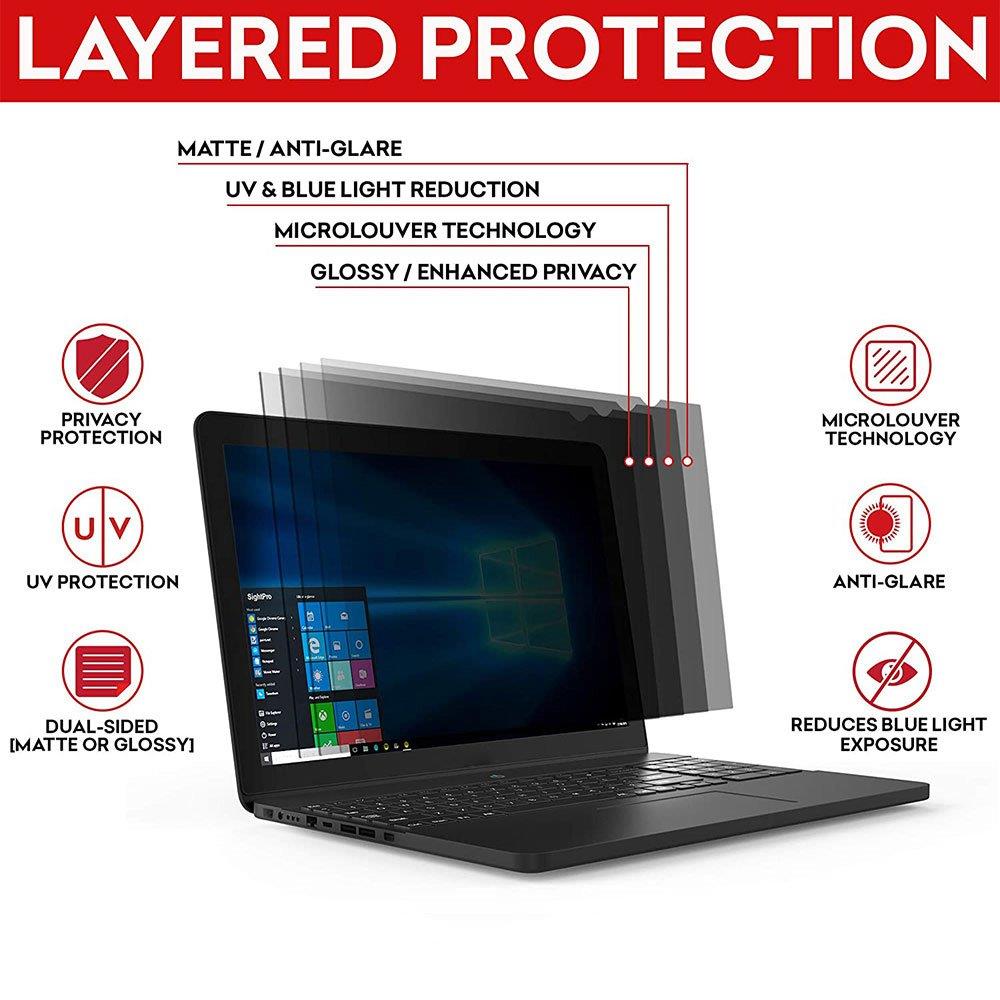 13.3- 15.6 23.8(16:9) Inch Privacy Filter Anti-Glare LCD Screen ...
