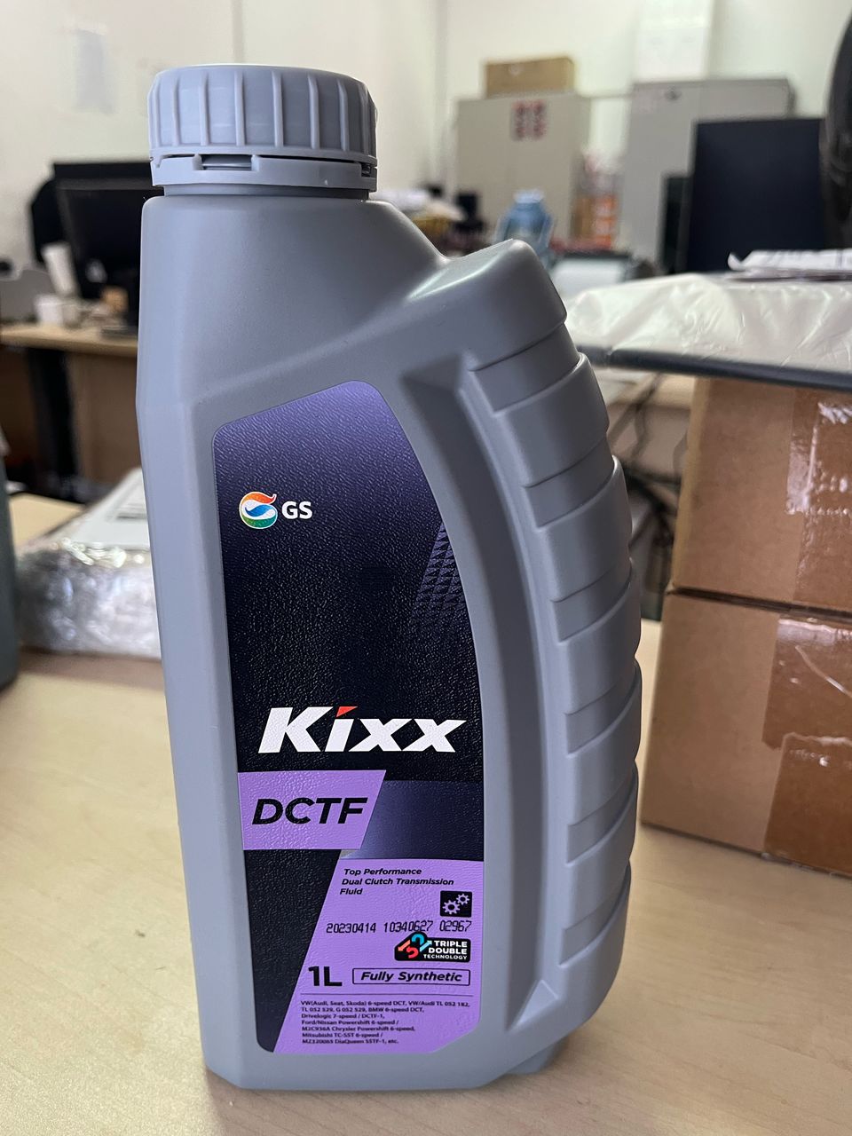 100% KIXX FULLY SYNTHETIC DUAL CLUTCH TRANSMISSION FLUID (DCTF) 1 LITRE | Shopee Malaysia