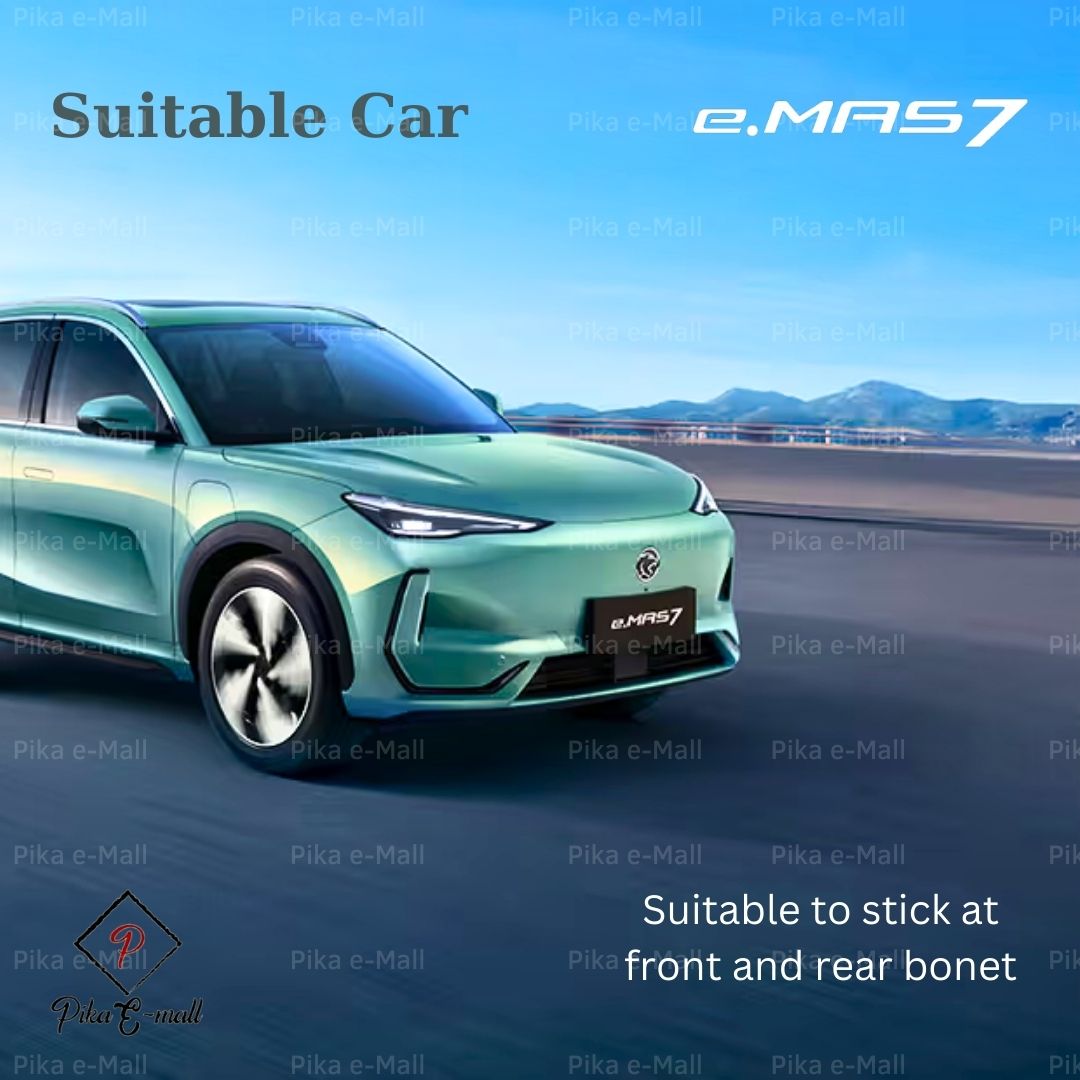 NEW Proton e.MAS 7 Rear Front Car Emblem Logo Sticker Proton emas 7 ...