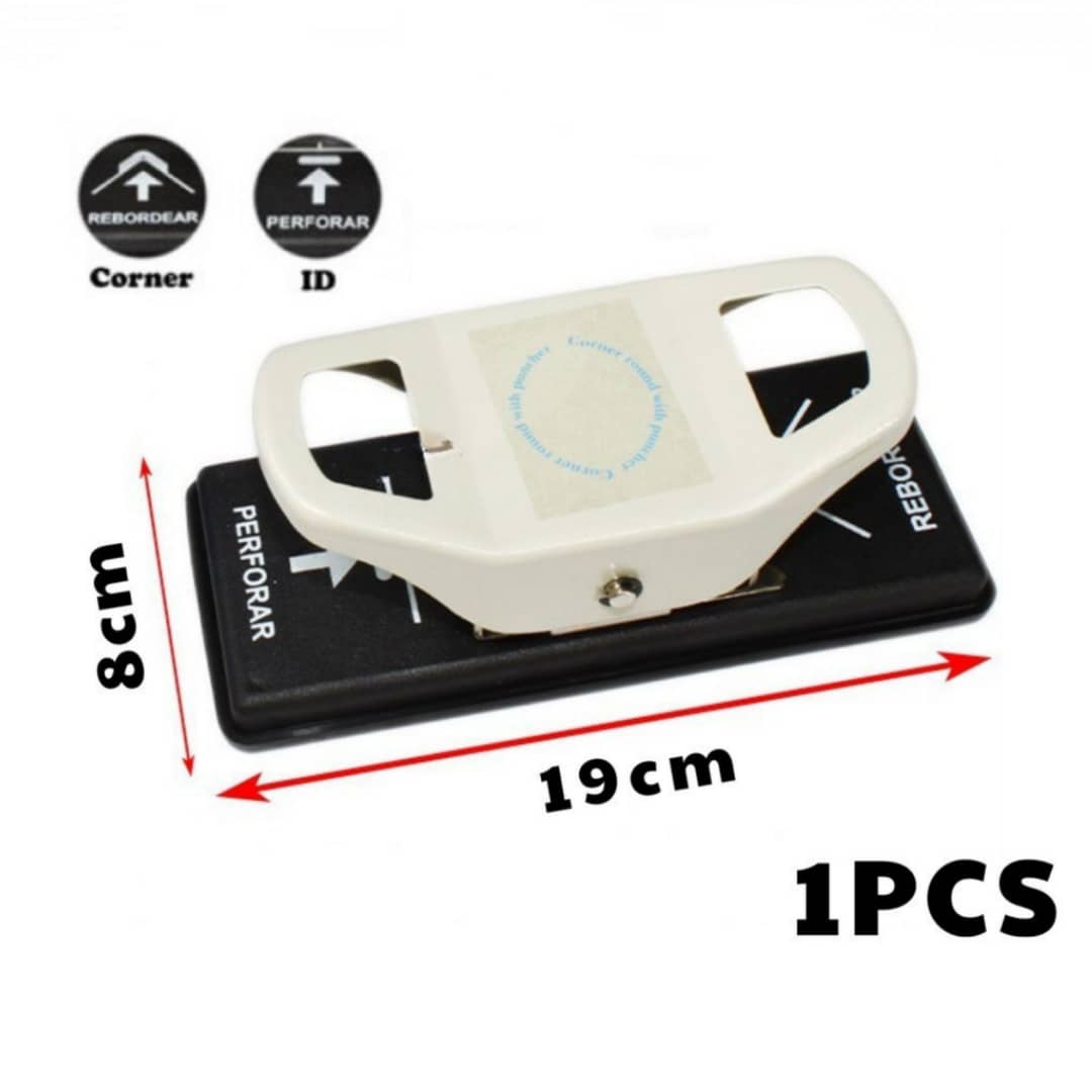 ID and Corner 2 in 1 Metal Puncher | Heavy Duty Cutter for ID card ...