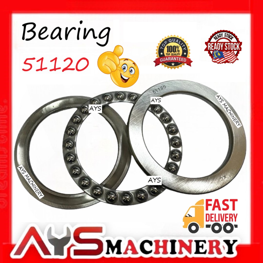 51120 Xc Thrust Ball Bearing | Shopee Malaysia