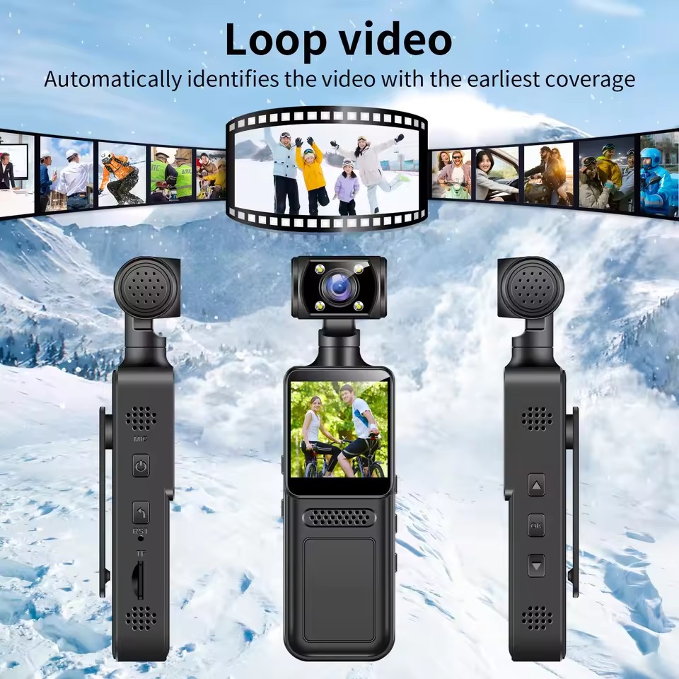 Ultra HD 4K WiFi Mini Camera Portable Digital Video Recorder BodyCam ...
