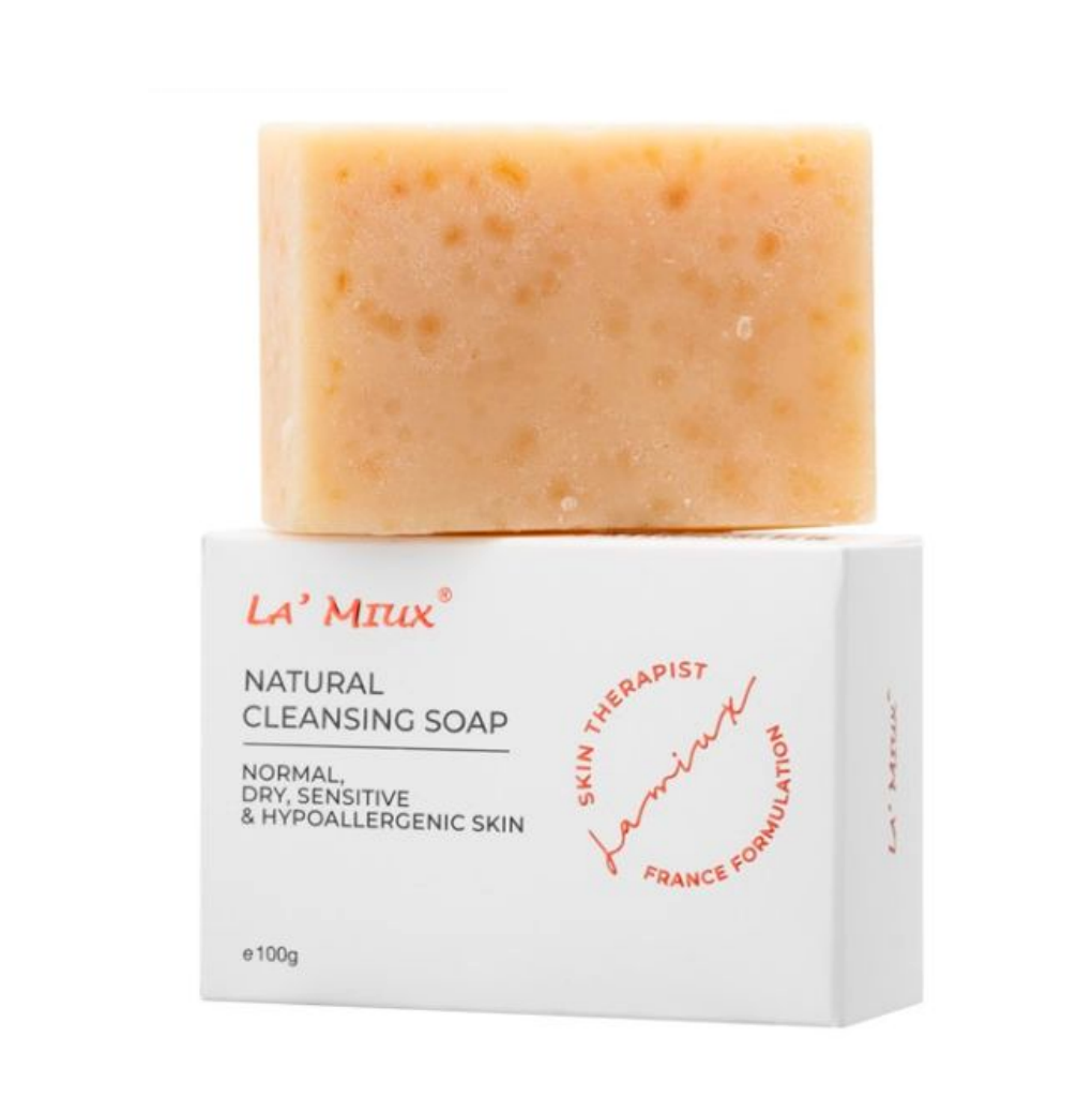 Lamiux Natural Cleansing Soap Bar 100g (Exp 01/2026) | Shopee Malaysia
