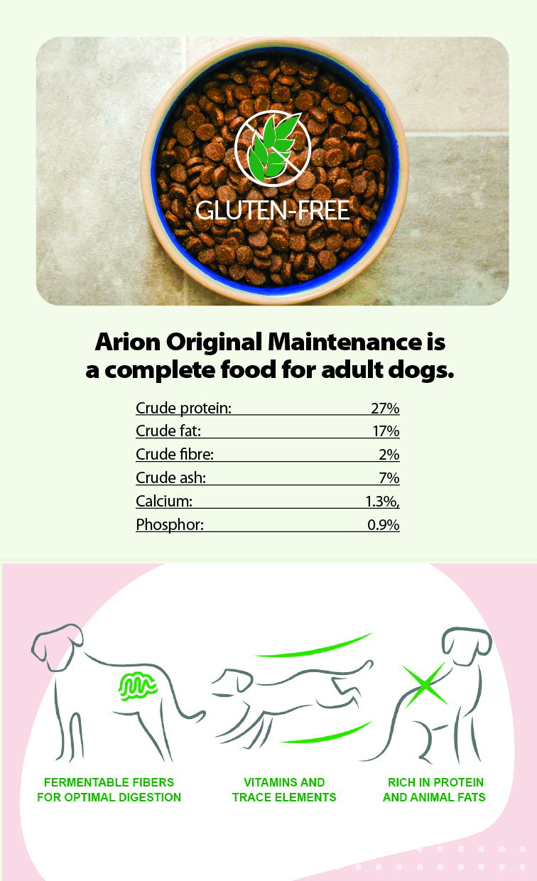ARION ORIGINAL MAINTENANCE SMALL BREED 2KG | Shopee Malaysia