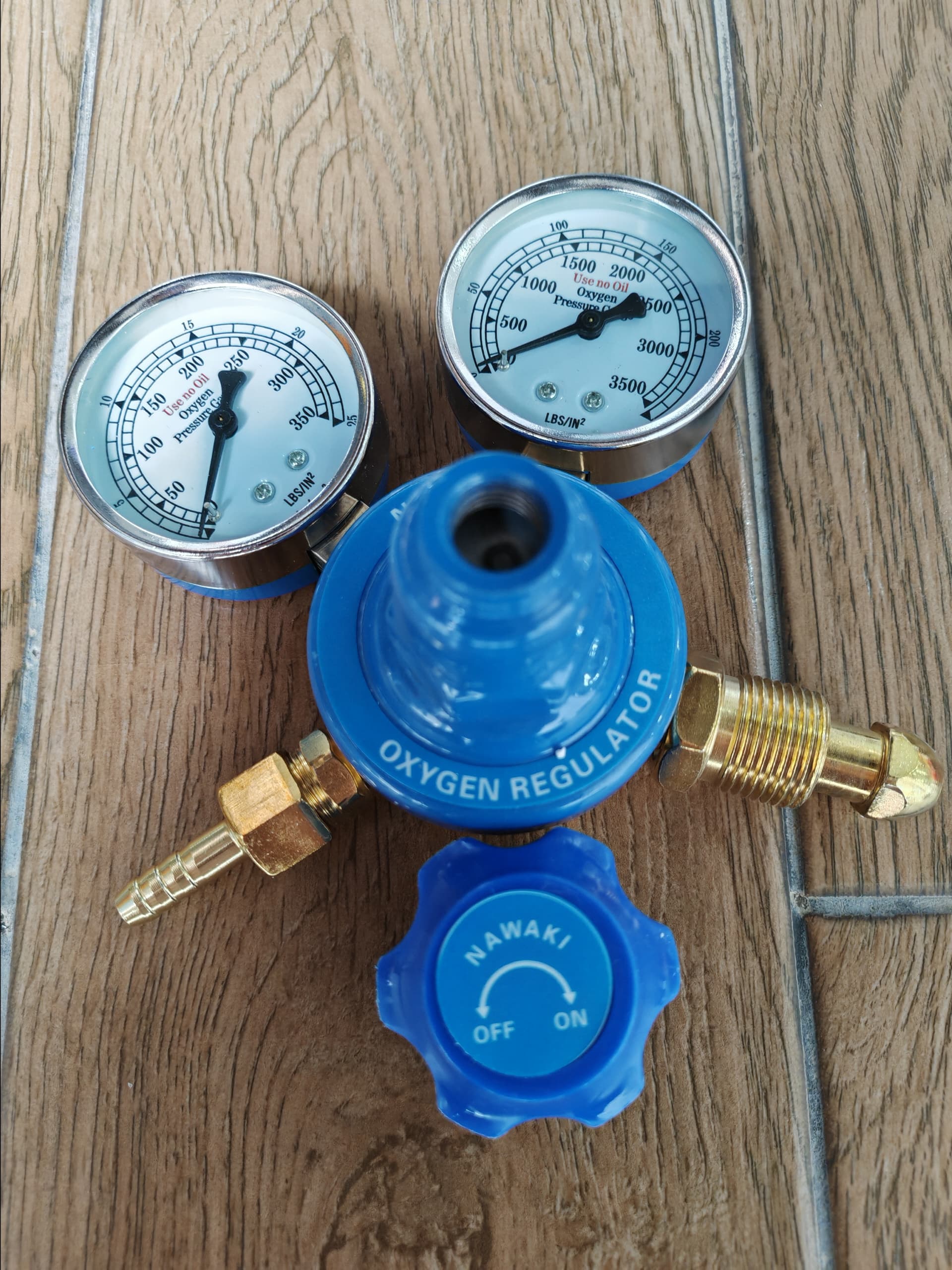 NAWAKI Oxygen Regulator Acetylene Regulator high quality welding meter gas kepala oksigen 风表电表 ...