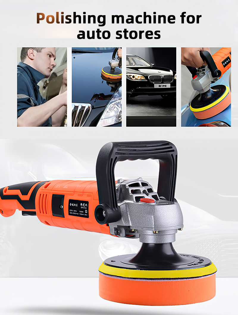 SOARFLY 1800W Electric Car Polisher Sander Buffer Car Polishing Machine ...