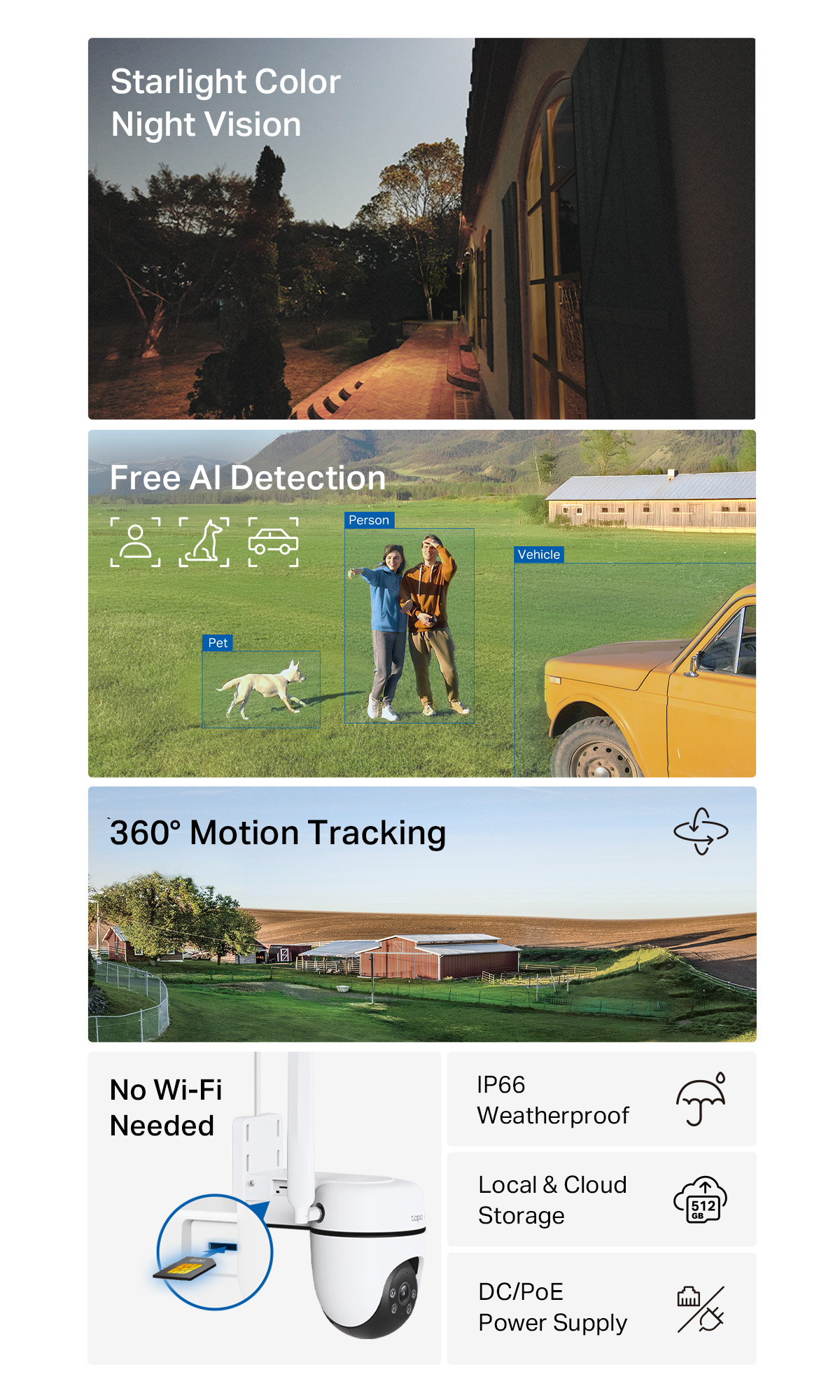 【SIRIM】TP-Link Tapo 4G Sim Card CCTV Camera Outdoor Weatherproof CCTV ...