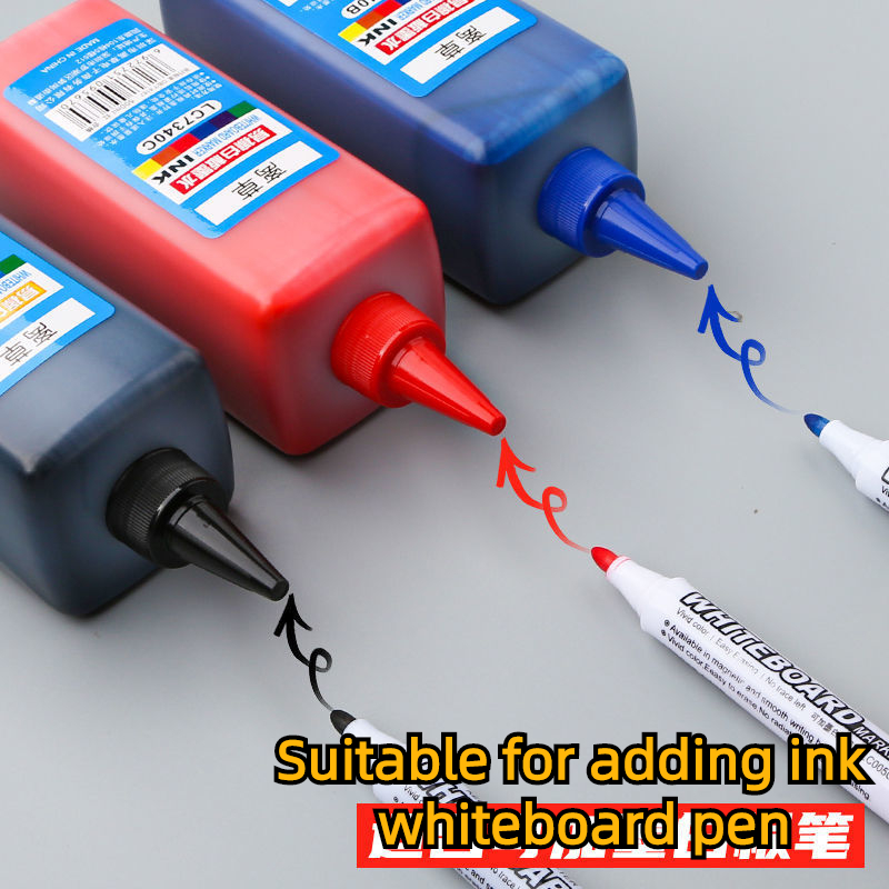 EXTRA LARGE BOTTLE 500ML Permanent marker pen INK REFILL 超大瓶永久性笔补充墨 ...