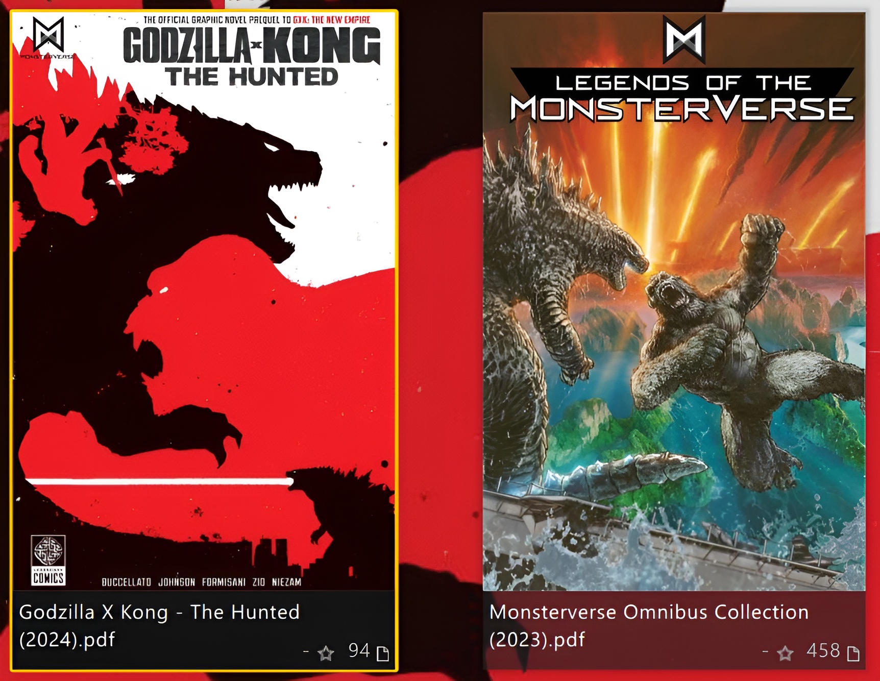(PDF) Godzilla X Kong The Hunted & Monsterverse Omnibus Collection 1+1 ...