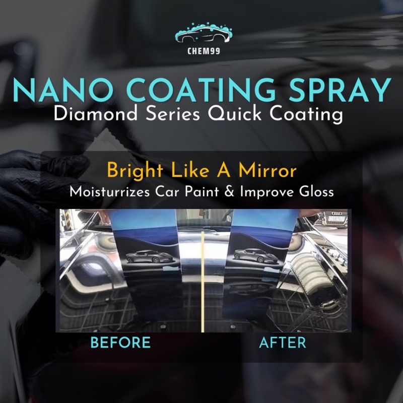 Diamond Coating Spray Nano Coating Water Coating Spray Wax Spray Coat ...