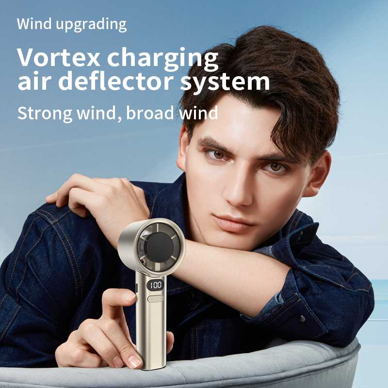 M11 Fan Portable Usb Rechargeable Handheld Fan Bladeless Mini Cooler ...