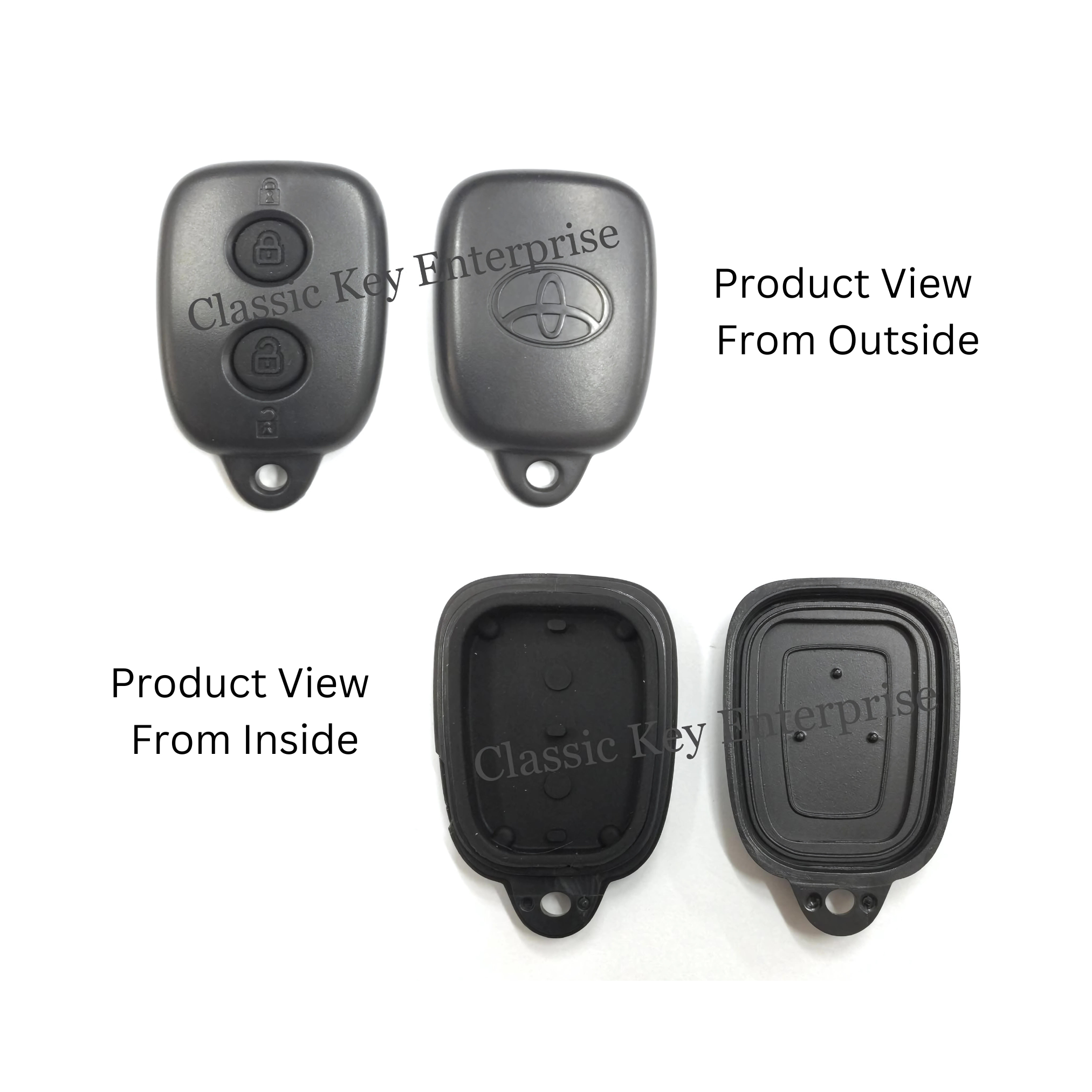 TOYOTA Avanza / Rush 2 Button remote case casing or Battery CR2025 ...