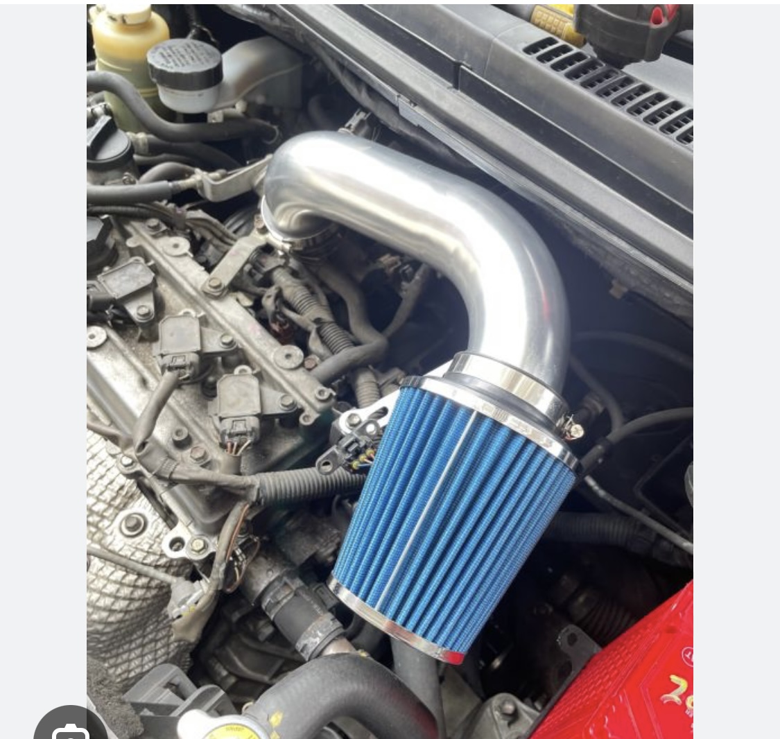 ALZA MYVI Ram pipe Aluminum Pipe Piping Intake Ram Kit Open pod Piping ...