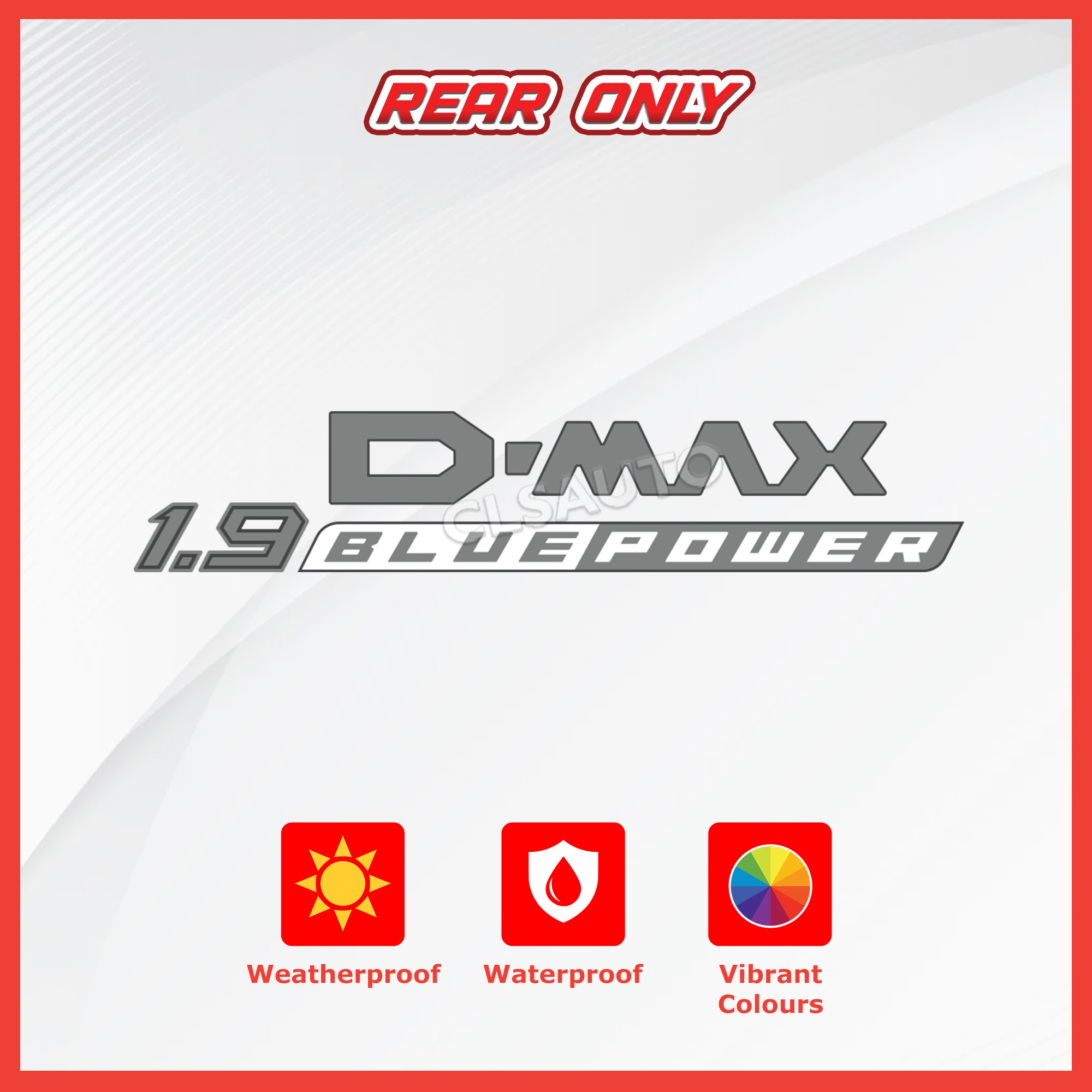 ISUZU DMAX Sticker Body Car Side Lining Decal Accessories (11 Designs ...