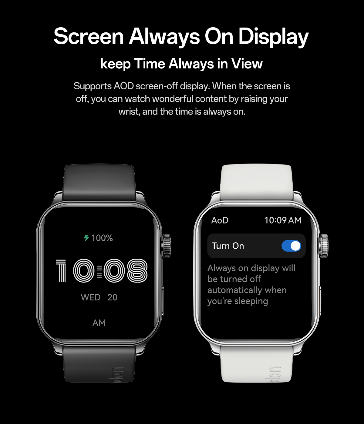 Aolon New GTS 3 Smart Watch Amoled Display Ultra-thin Metal Body ...