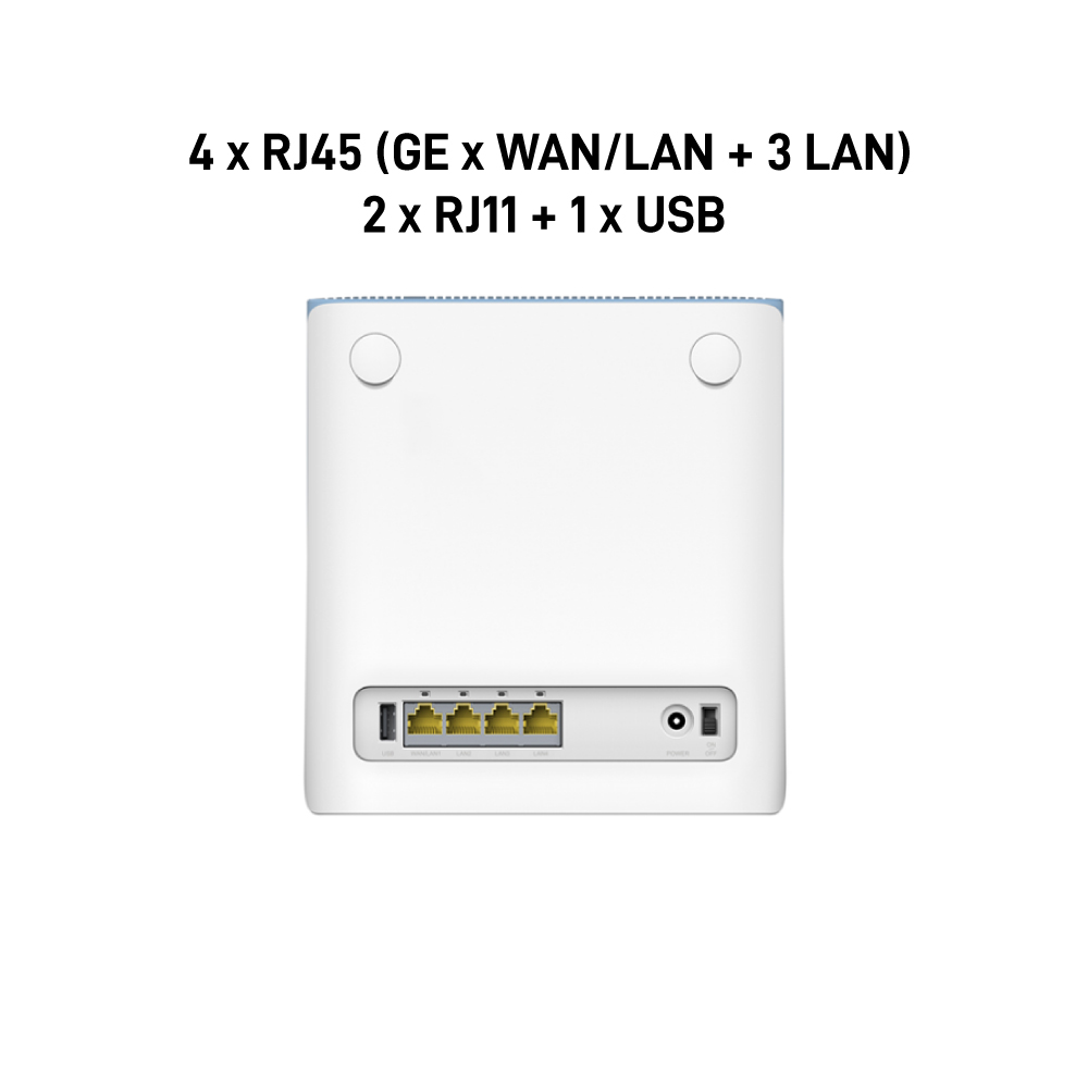 ZTE MF286C 4G/LTE up to 300Mbps Download Speed | 50Mbps Upload Speed ...