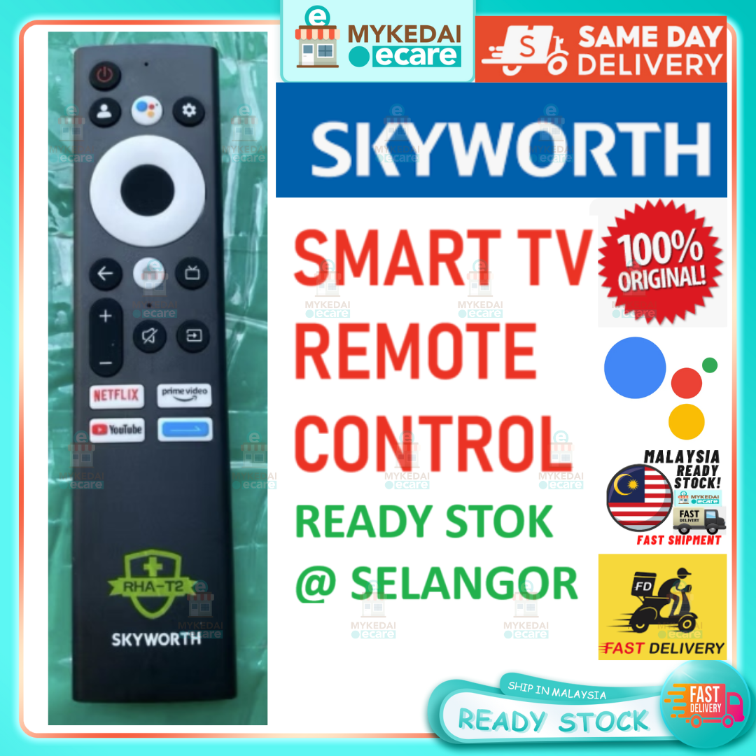 Skyworth Smart TV Remote Control Original HS-8A00J-01 TB5000 TB7000 ...