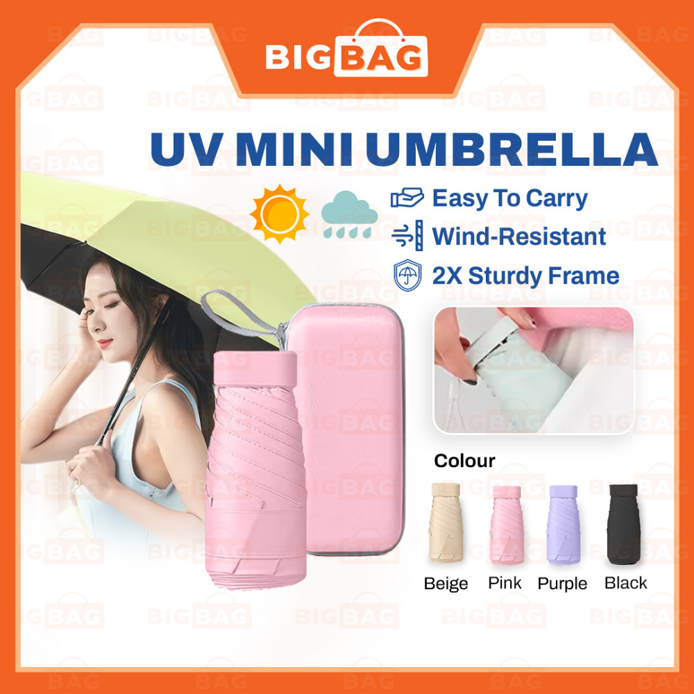UV Umbrella Mini Umbrella Payung Lipat Foldable Umbrella Small Umbrella ...
