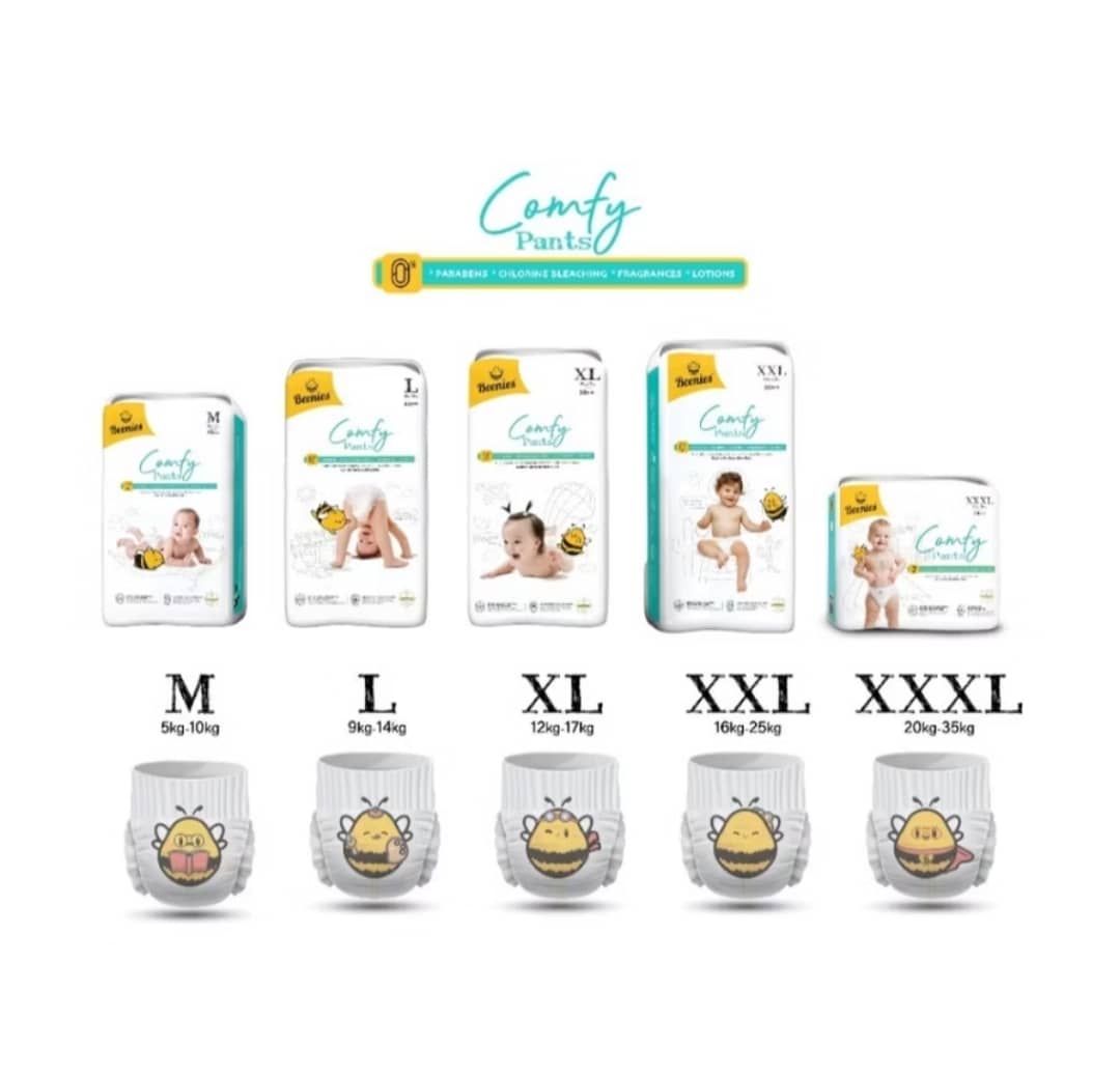 [ASIA HALAL BRAND AWARDS DIAPER AND SUPER ABSORB ] BEENIES DIAPER BABY ...