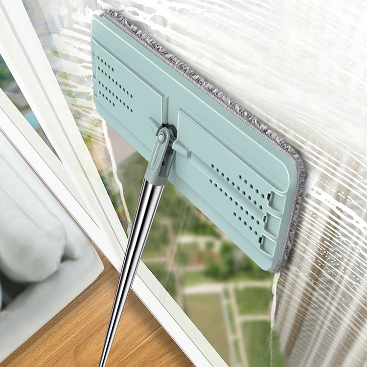 XL Baldi 20L Extra Besar Mop Rata Dengan Baldi, Pad Mop Mikrofiber ...