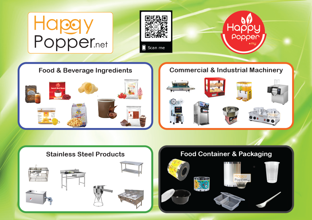 HAPPYPOPPER Coconut Rainbow Jelly Ball Nata De Coco Topping Dessert ...