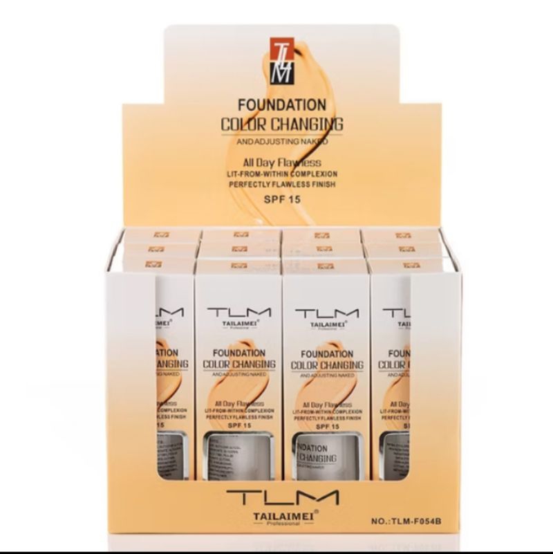 TLM Magic Colour Color Changing Foundation Change Skin Tone | Shopee ...