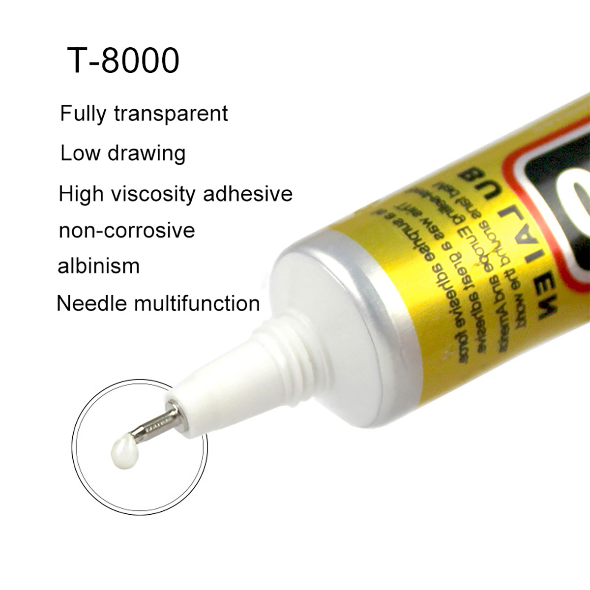 T7000 T8000 Glue Mobile Phone Screen LCD Repair Glue Tool Multi Purpose Adhesive Glue Crystal ...