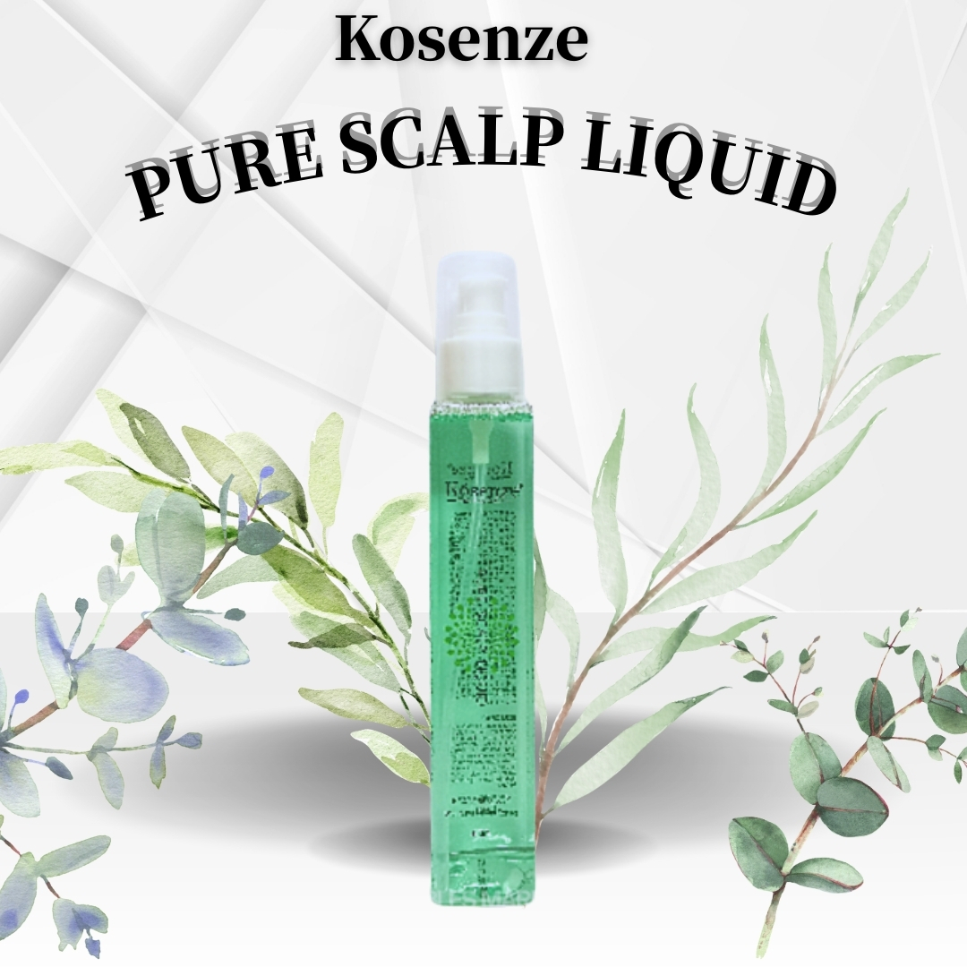 Kosenze Pure Scalp Liquid 150ml Clean Scalp Anti-Itch Anti-Dandruff ...