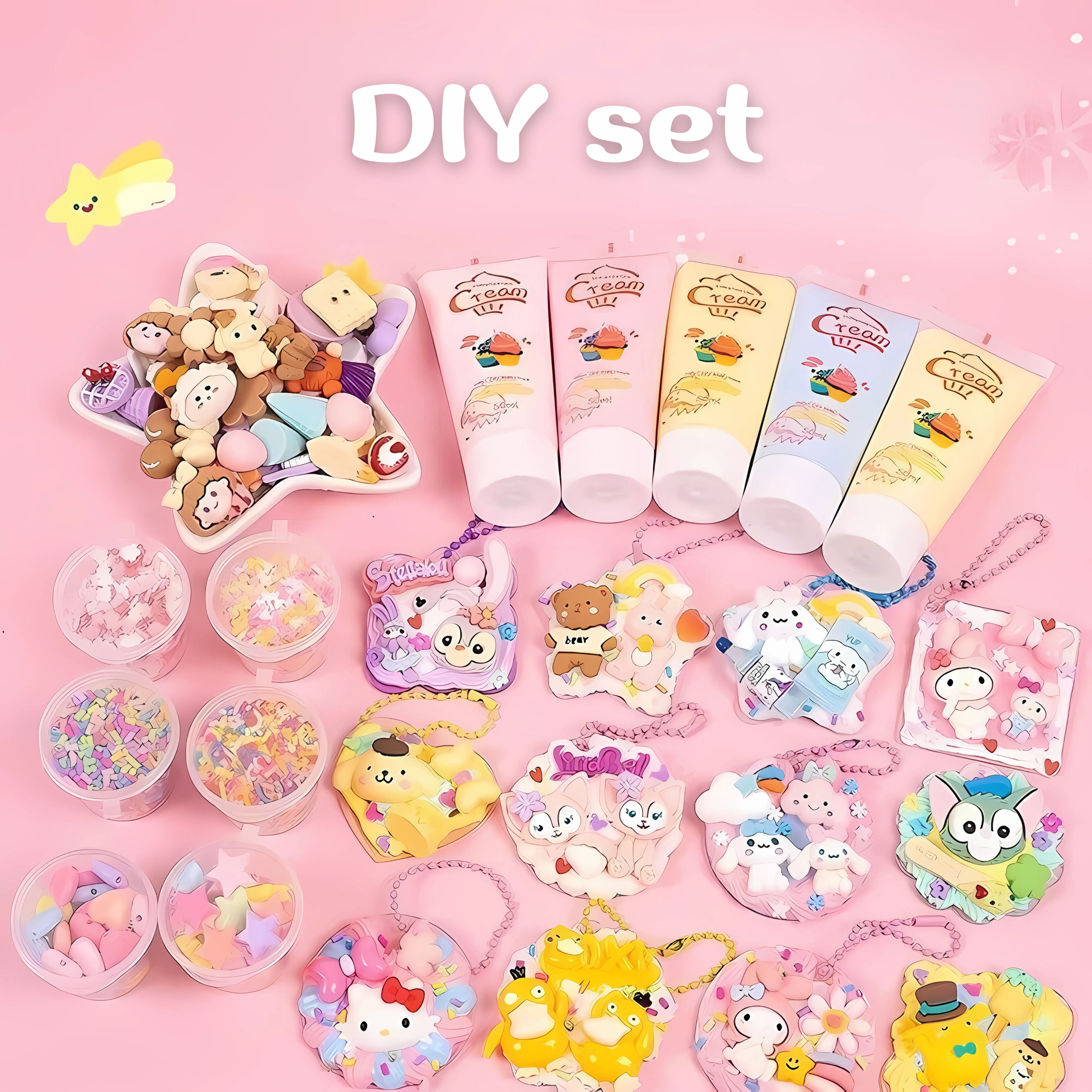 931 pieces complete set of Guka children’s DIY keychain sticker ...