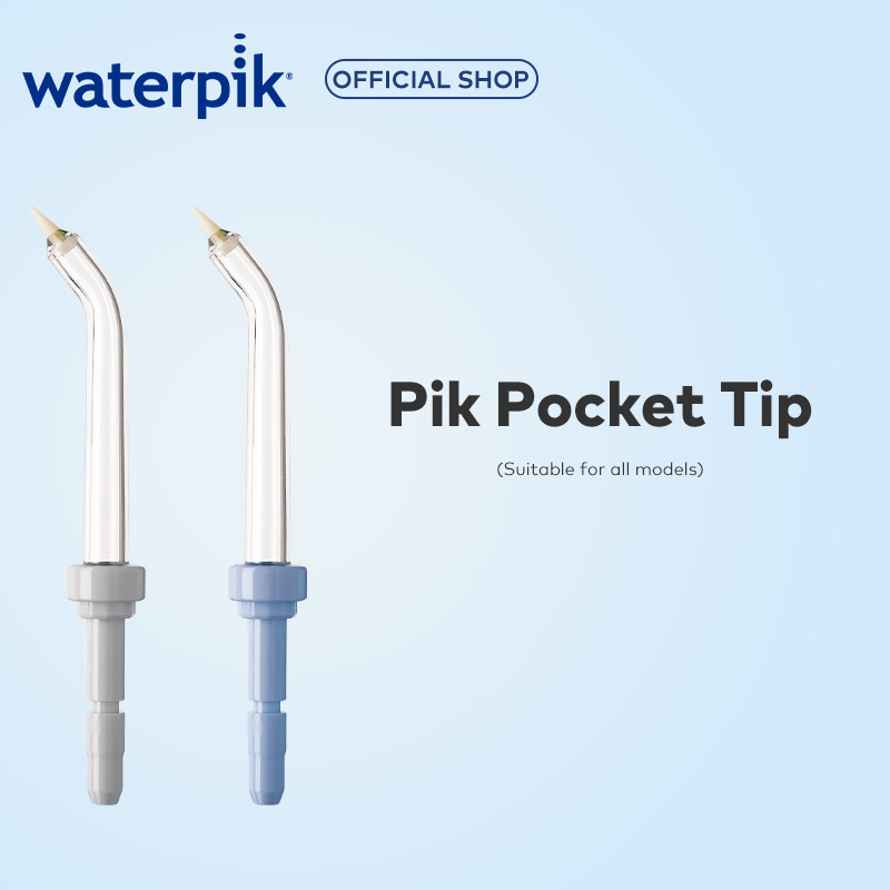 Waterpik Pik Pocket Tip PP-100E Water Flosser Replacement Tips | Shopee ...