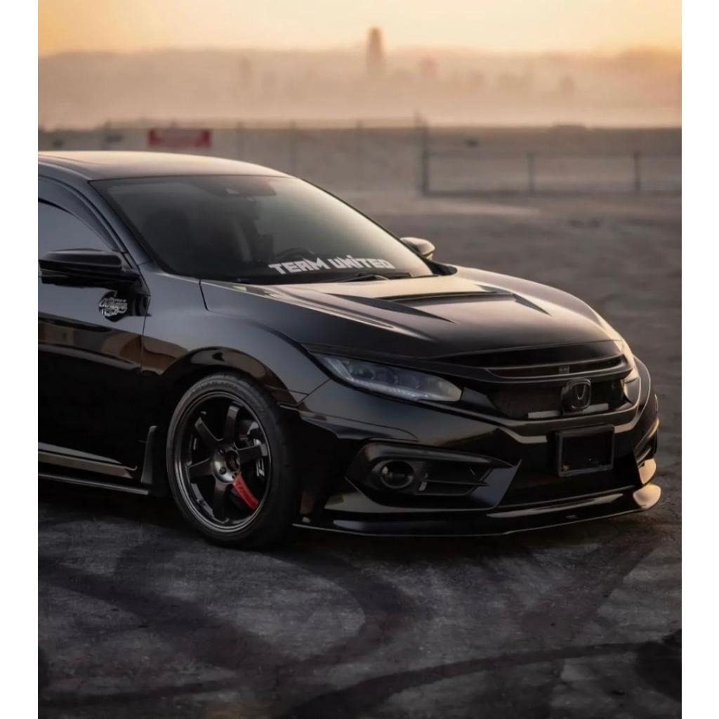 Honda Civic FC 2016- 2021 Honda Logo Glossy Black Emblems Civic Vtec ...