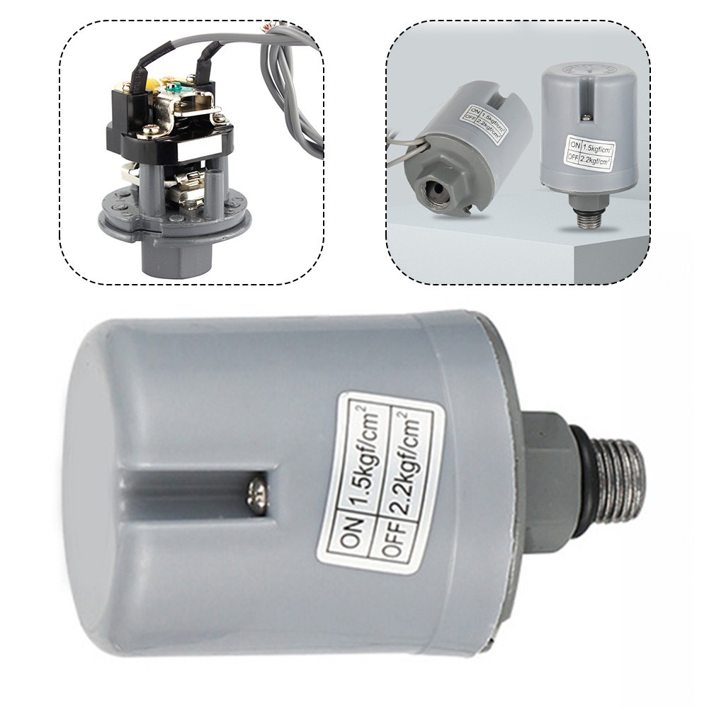 🔥COD🔥🚚 Adjustable water pump pressure switch, self-priming water pump ...