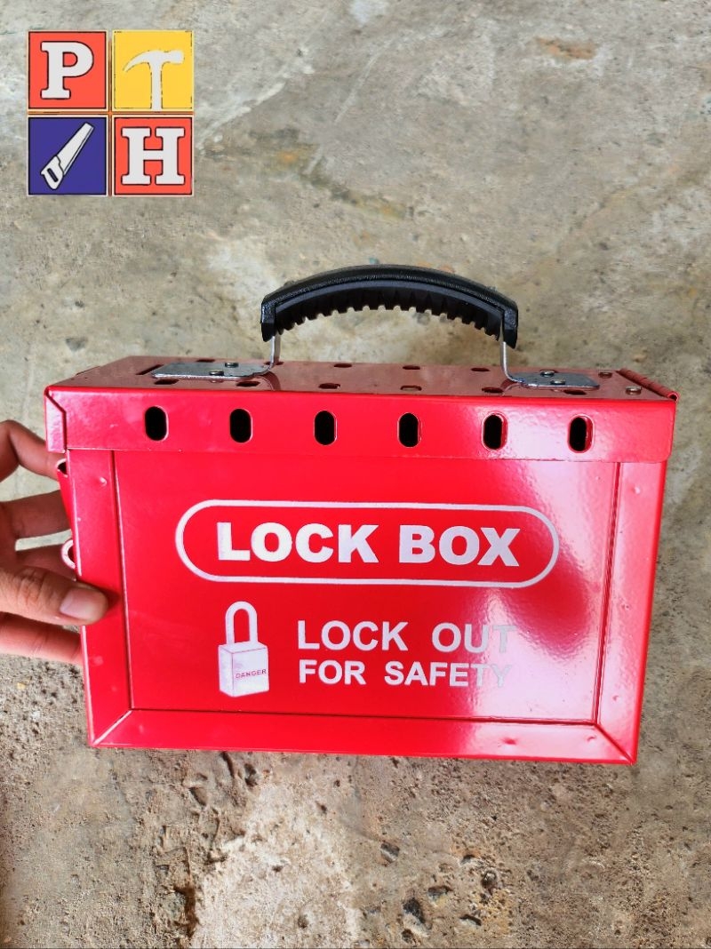 SAFETY LOCKOUT BOX [LOTO] Group Lockout Lock Box | Shopee Malaysia