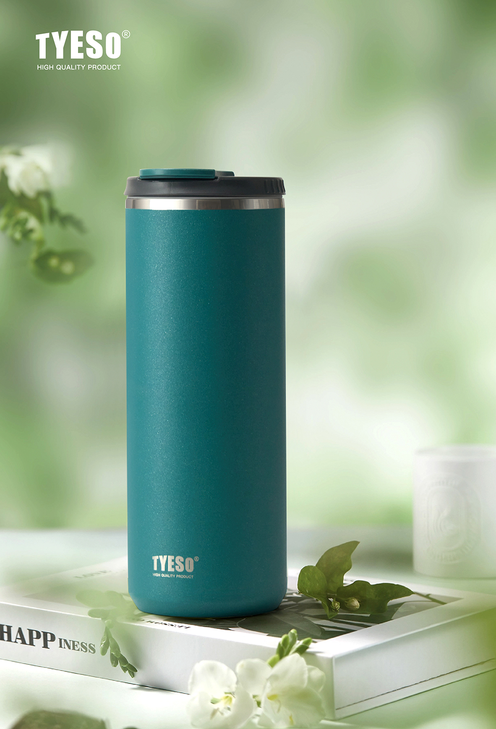 TYESO Vacuum Insulated Tumbler Bottle Keep Cold And Hot (600ml/750ml) TS-01027/TS-01028 | Shopee ...