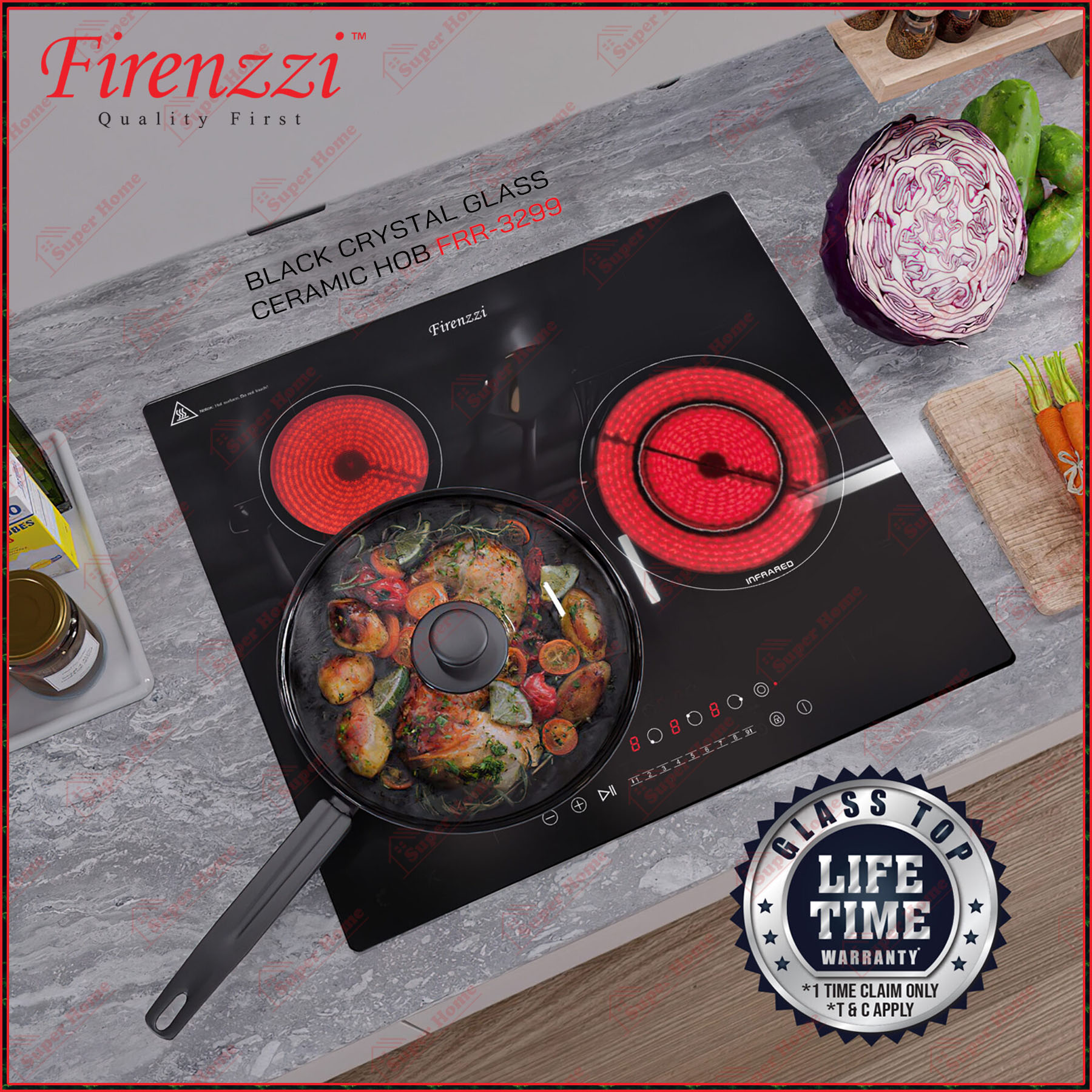 Faber Ceramic Induction Cooker PREMIO FLEXI-60 2ID+1C | Shopee Malaysia