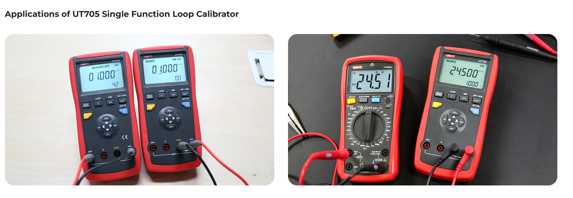 (FAST DELIVERY!) UNI-T UT705 Single Function Loop Calibrator DC voltage ...
