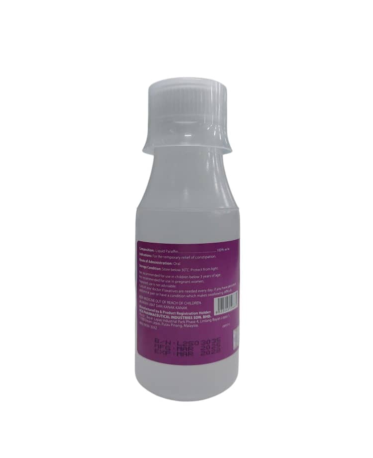 WINA Oral Liquid Paraffin 100ml (Relief Of Constipation) | Shopee Malaysia